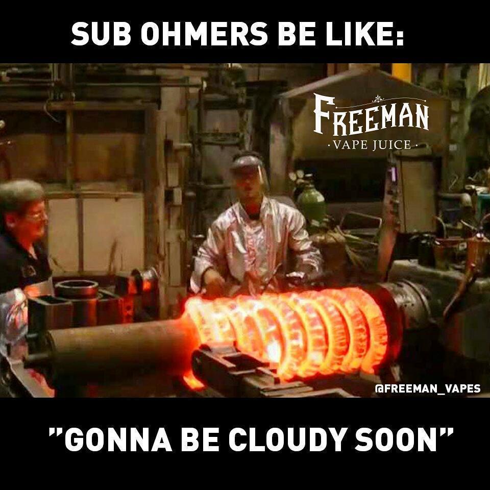 Sub Ohm Vaping Guide For New Vapers – Freeman Vape