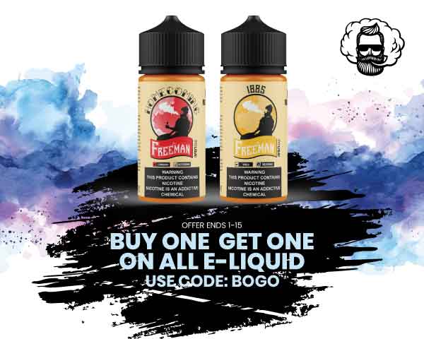 Freeman Vape Juice | USA Made Vape Juice | Vape disposables