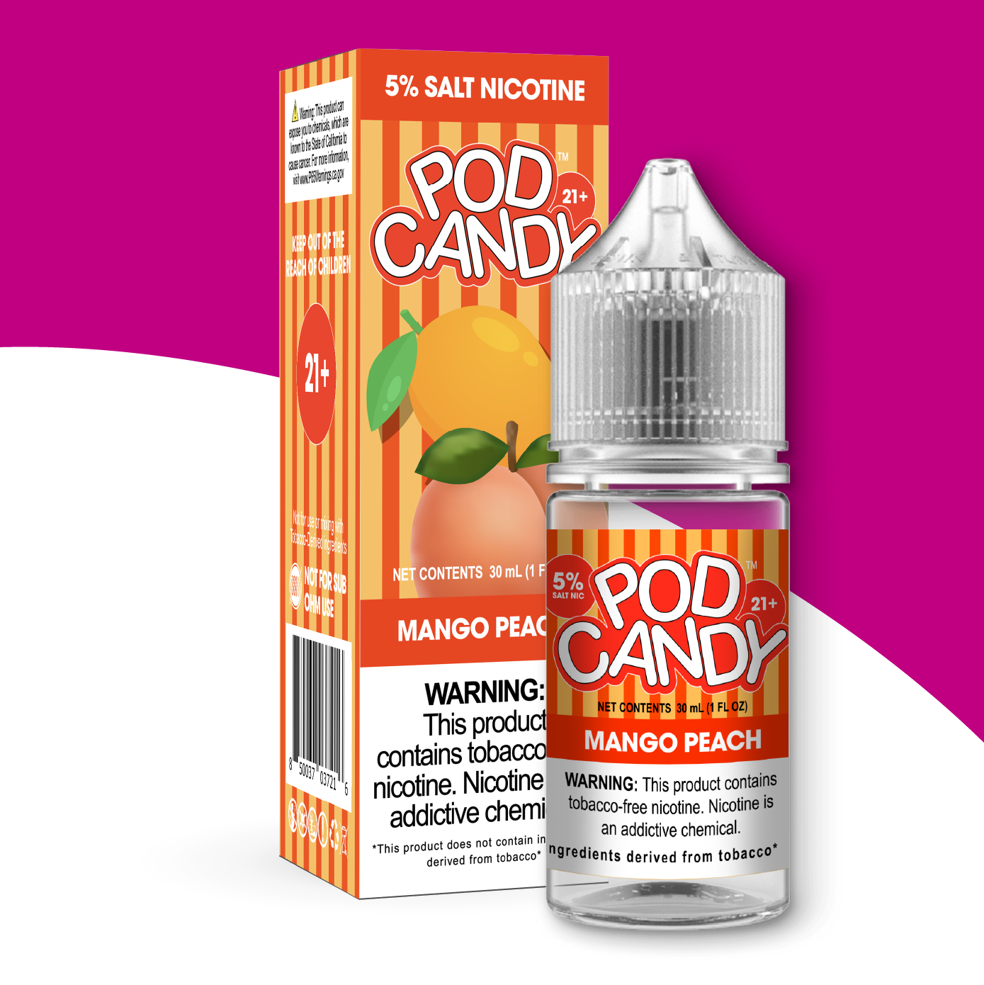Pod Candy Mango Ice 5% – Freeman Vape